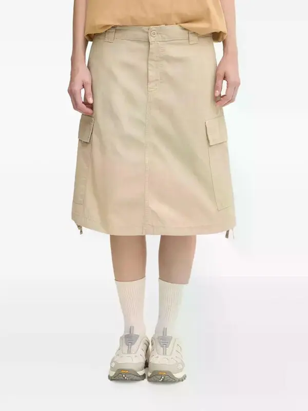Carhartt Work In Progress Kingston Cargo-pocket Midi Skirt