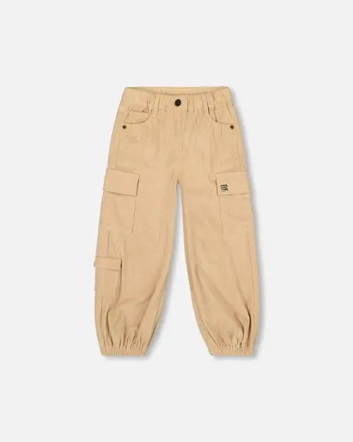 DEUX PAR DEUX Parachute Corduroy Cargo Pants