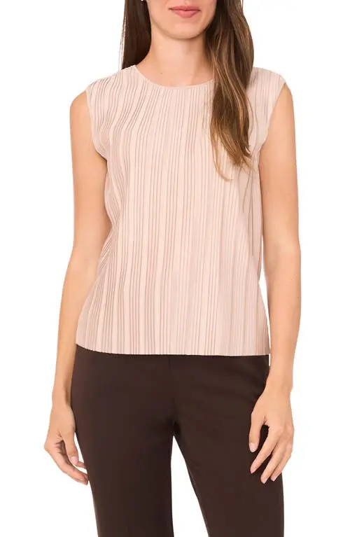 Halogen Pleated Sleeveless Top