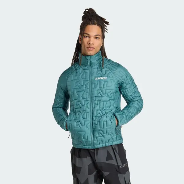Adidas Terrex Xperior Primaloft Loose Fill Insulated Jacket - Preloved Teal