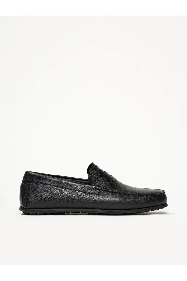 M. Gemi Pastoso Uomo Penny Loafer - Black