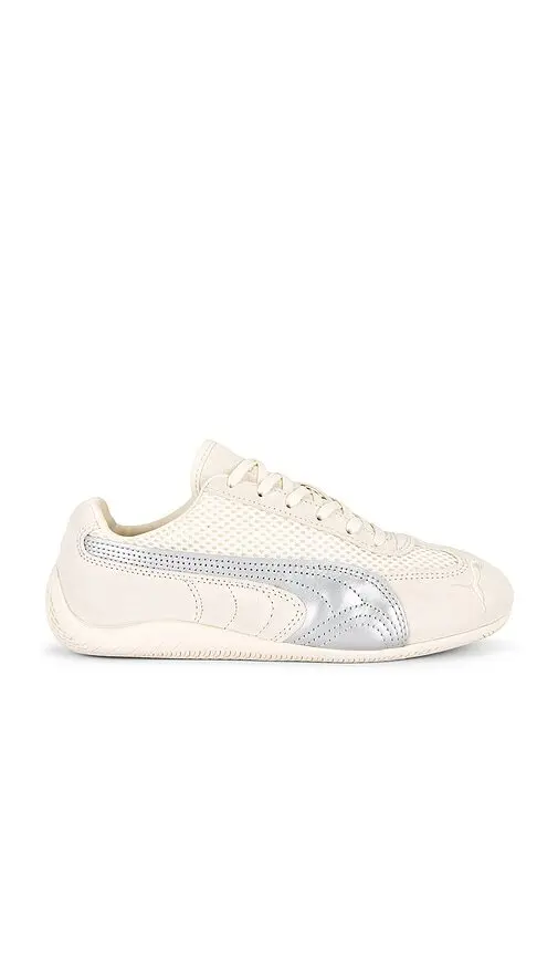 PUMA Speedcat Premium Sneaker - Frosted Ivory & Matte Silver