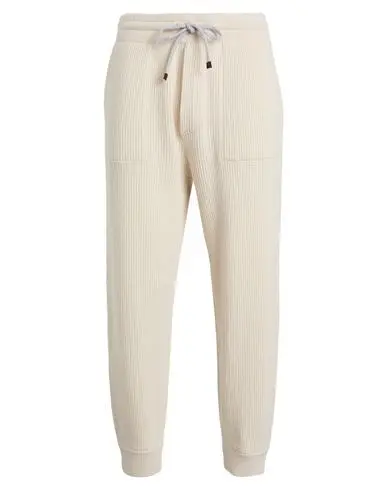 Brunello Cucinelli Pants Size Cashmere - White