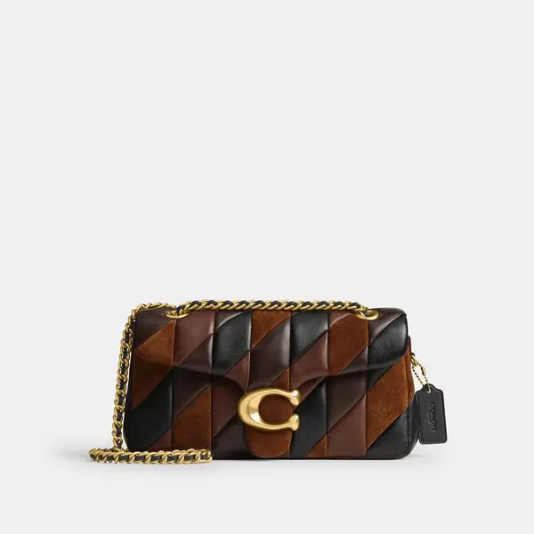 Coach Tabby Shoulder Bag 26 With Quilting - Brass/maple Shadow Brown