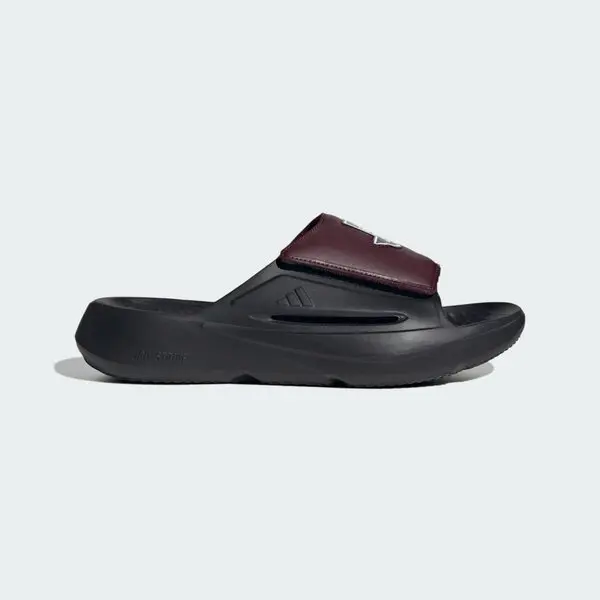 Adidas Texas A&m Aggies Lightblaze Slide - Core Black / Cloud White / Team Maroon 2
