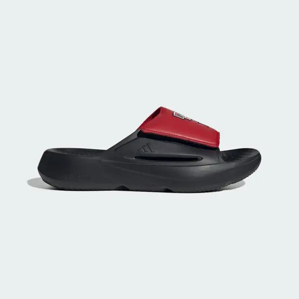 Adidas Texas Tech Red Raiders Lightblaze Slide - Core Black / Cloud White / Team Power Red