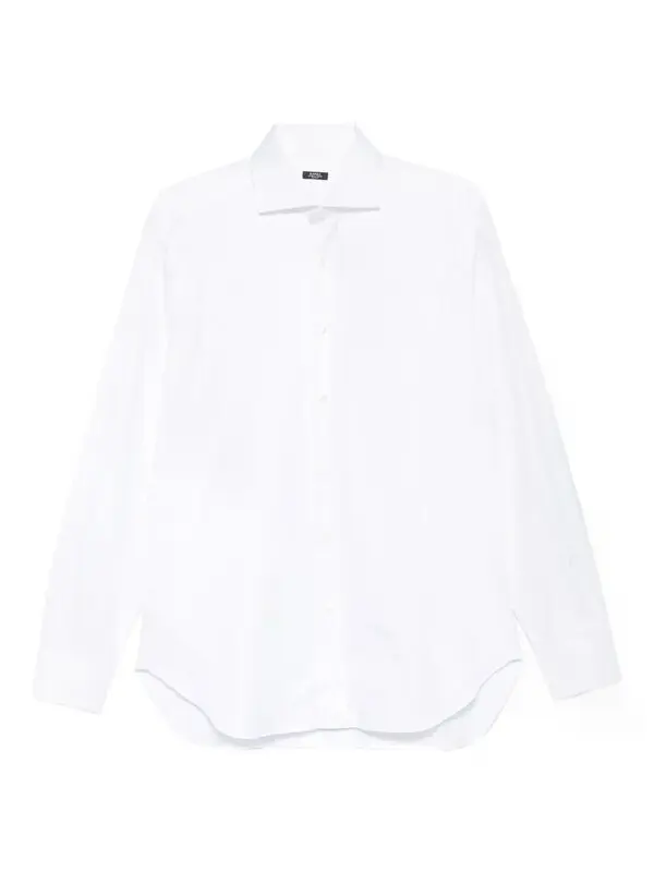 BARBA NAPOLI Long-sleeve Button-down Shirt
