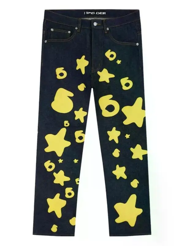 SP5DER Beluga Straight-leg Jeans - Blue
