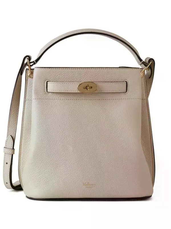 Mulberry Islington Clasp-fastening Bucket Bag - Neutrals