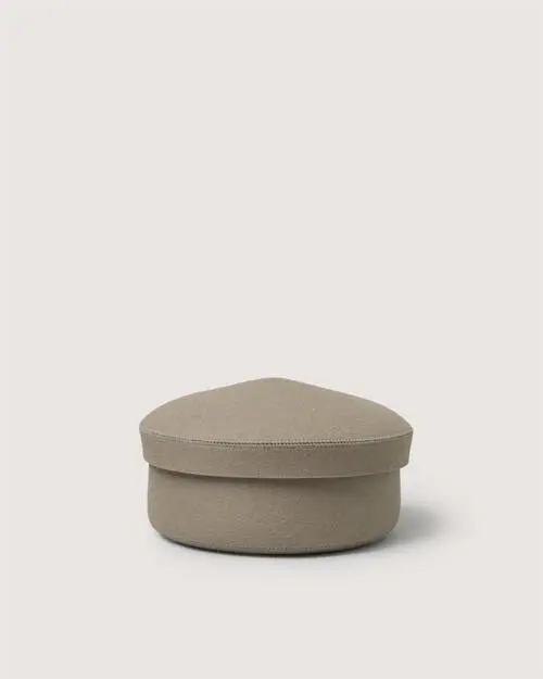 GRAF LANTZ Merino Wool Medium Bin W/ Lid - Clay