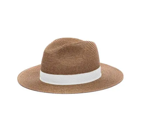 LASTELIER Portofino Trimmed Straw Hat