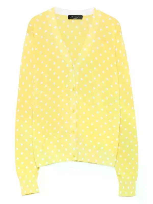 Fabiana Filippi Polka Dot Cardigan