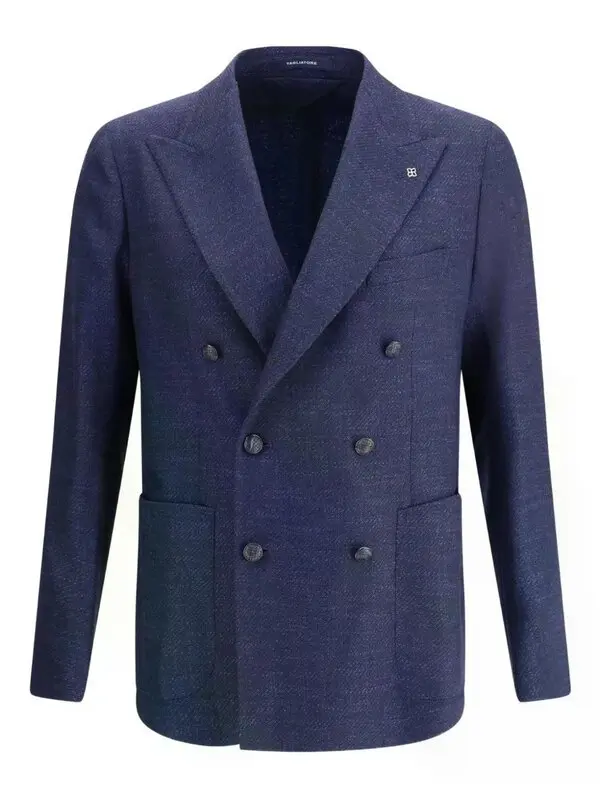 Tagliatore Double-breasted Long-sleeve Blazer