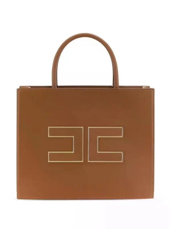Elisabetta Franchi Logo-plaque Tote Bag