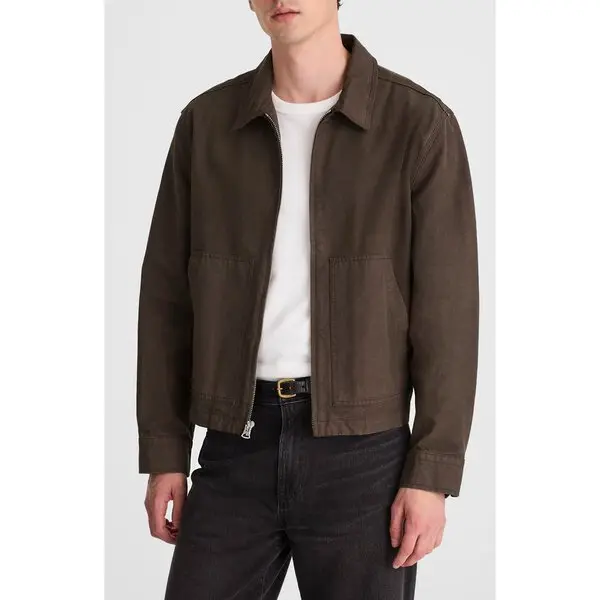 Madewell Cotton Canvas Zip Jacket
