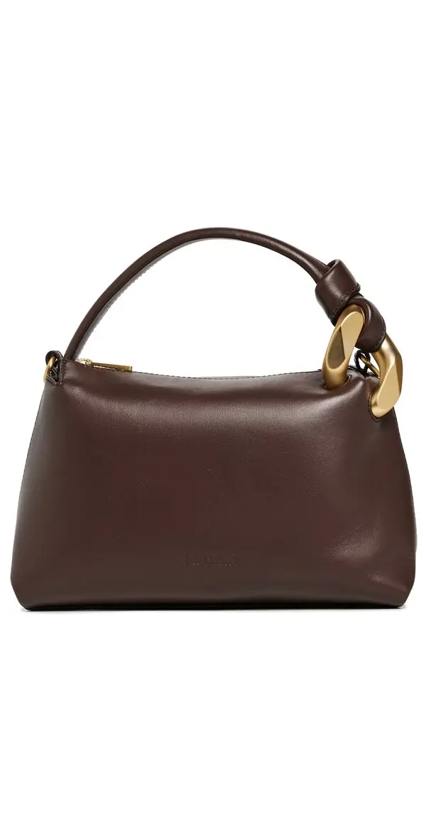 JW Anderson The Jwa Small Corner Bag - Deep Walnut