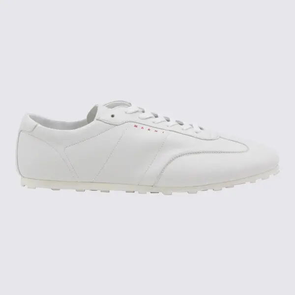 Marni Leather Softy Soccer Sneakers