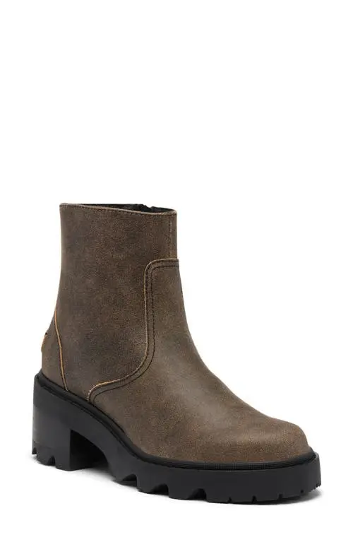 Sorel Joan Now Bootie - Canoe/black