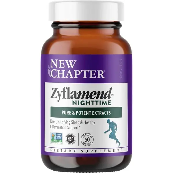 NEW CHAPTER Zyflamend Nighttime 60 Capsules