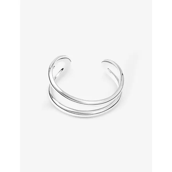 Lié Studio Maggie Sterling-plated Brass Bracelet - Silver