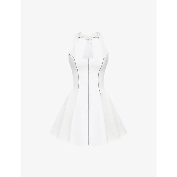 House Of Cb Loulette Halterneck Mini Dress - White