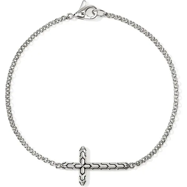 John Hardy Jh Essential Cross Bracelet - Silver