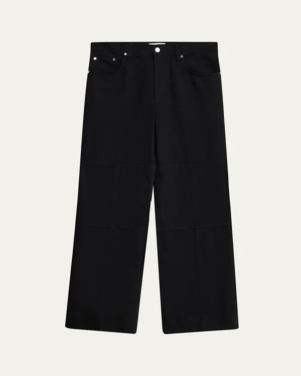Helmut Lang Back Zip Carpenter Pants - Rnsd Blk