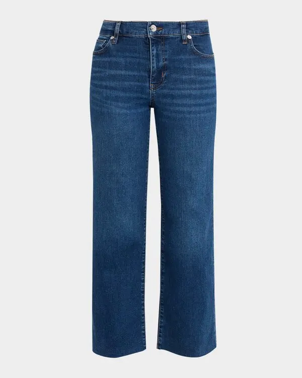 FRAME The Mellow Wide Ankle Jeans - Elixir Raw After