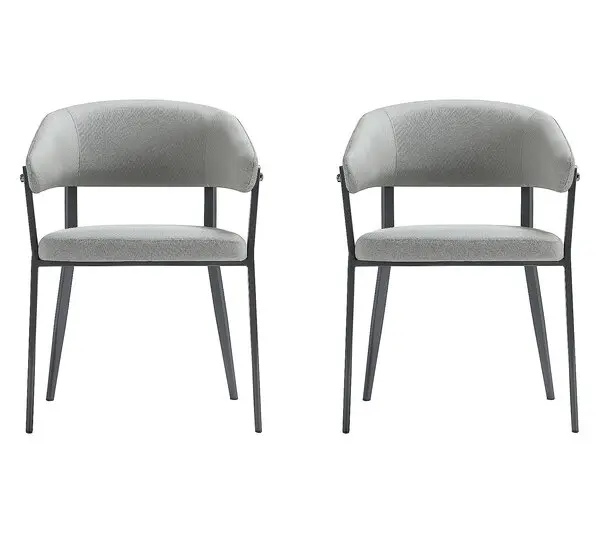 MANHATTAN COMFORT Belle Dining Chair Set Of 2