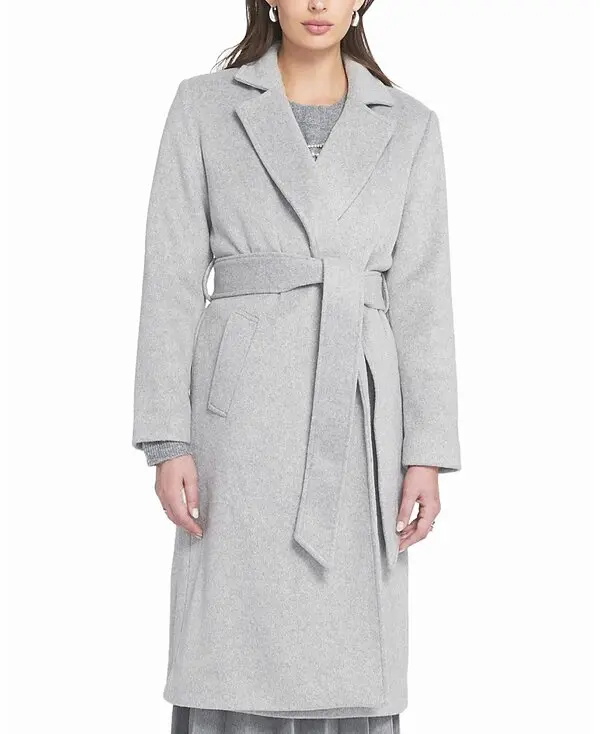 ELLE COLLECTION Melton Wrap Coat