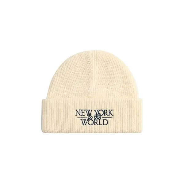 Kith Ny To The World Mia Beanie - Cream