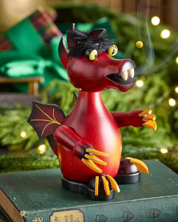 CHRISTIAN ULBRICHT Small Red Dragon Figurine