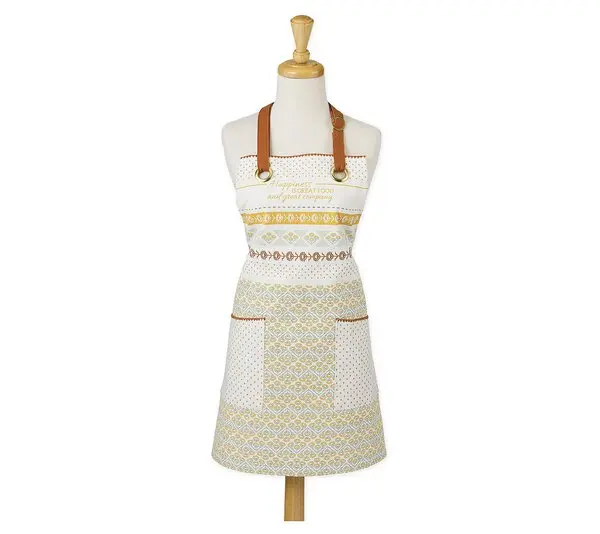 DESIGN IMPORTS Golden Gardens Pantry Apron