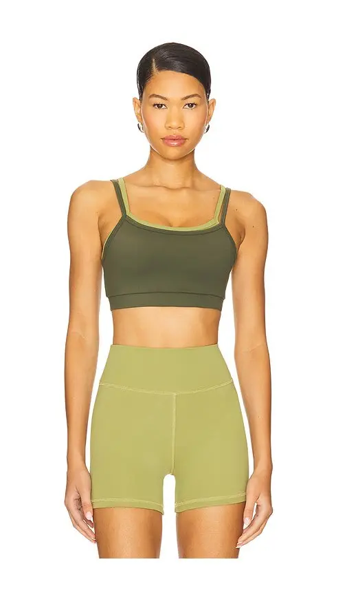 Strut This The Rhodes Bra In Olive - Basil