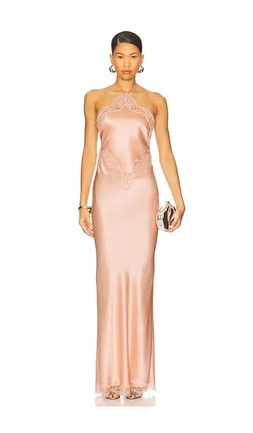 wine lace long dress Wine Red Off Shoulder Tulle with Lace Long Party Dress, Wine Red Prom main image 1