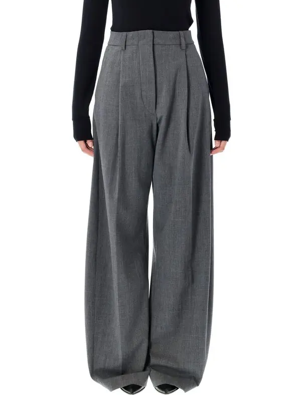 THE LATEST Trousers - Medium Grey