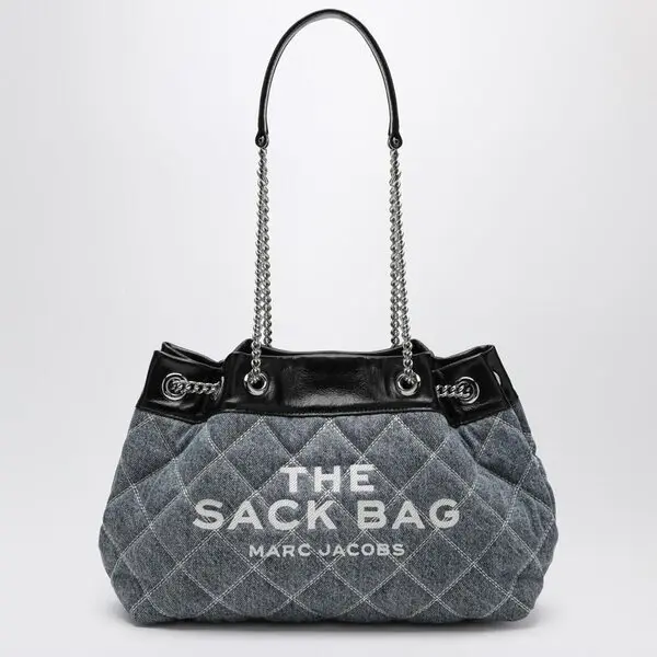 Marc Jacobs Quilted Denim Shoulder Bag - Blue