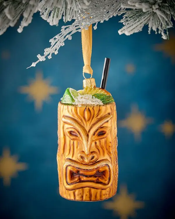 Neiman Marcus Tiki Drink Christmas Ornament