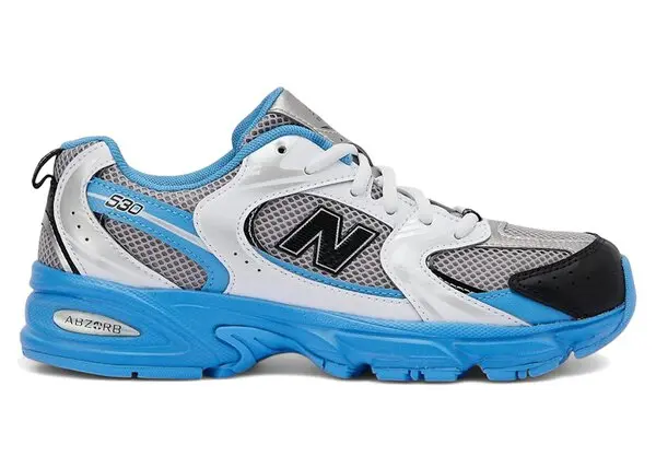 NEW BALANCE 530 Dtlr - Silver/azure/black