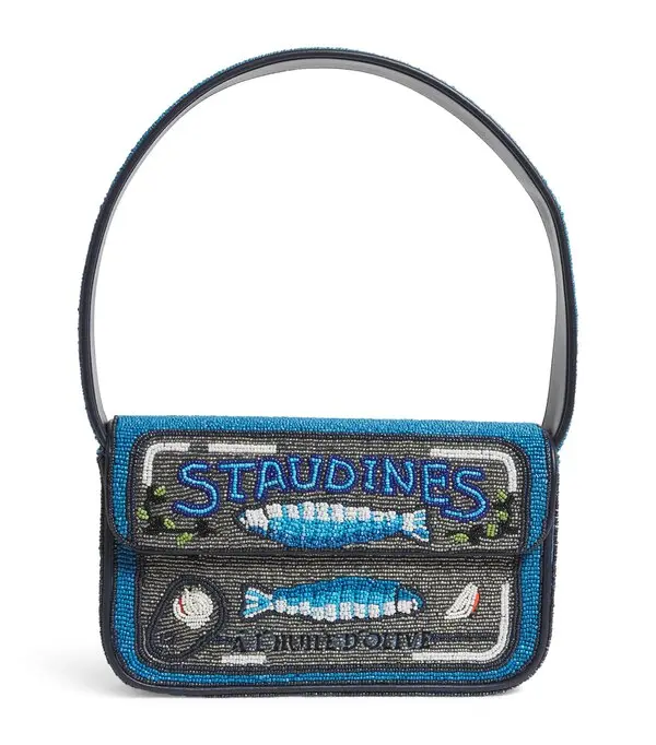 Staud Beaded Ines Tommy Shoulder Bag