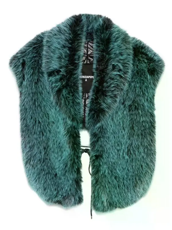 Patrizia Pepe Faux-fur Collar