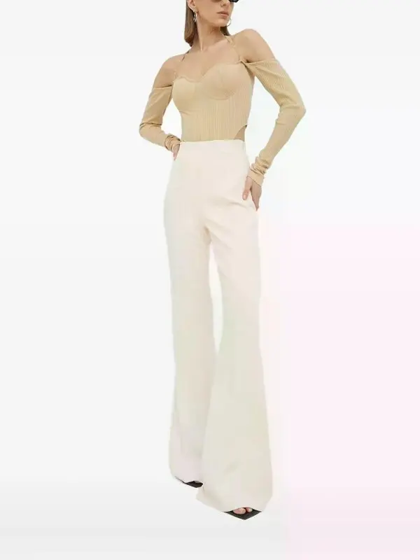 HERSKIND Ribbed Halterneck Top