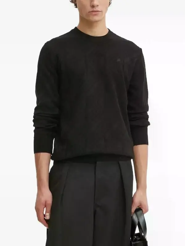 G-star Raw Geometric-pattern Crew-neck Jumper
