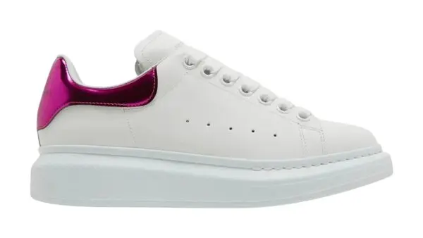 Alexander McQueen Oversized Sneaker - White/pink