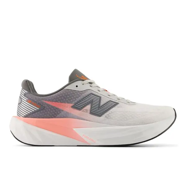 NEW BALANCE Tcs Nyc Marathon Fuelcell Rebel V5 Sneakers - Grapefruit With Grey Matter And Poppy