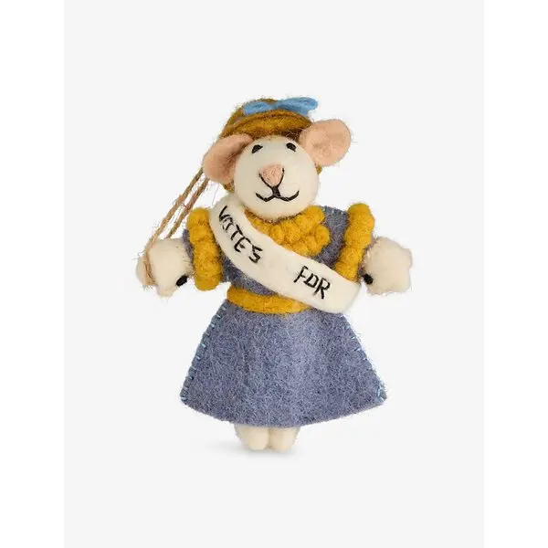 SELFRIDGES EDIT Emmeline The Mouse Felt Christmas Decoration