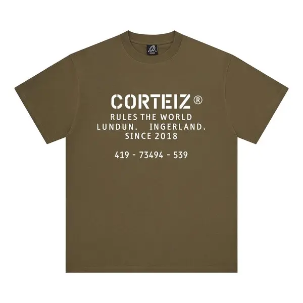 CORTEIZ Og Stencil Tee - Tan