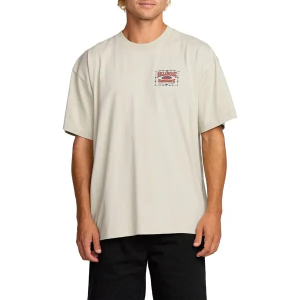 BILLABONG Double Spread Og Cotton Graphic T-shirt - Chino