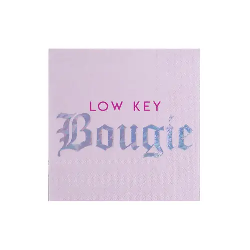 JOLLITY & CO Low Key Bougie" Cocktail Napkins