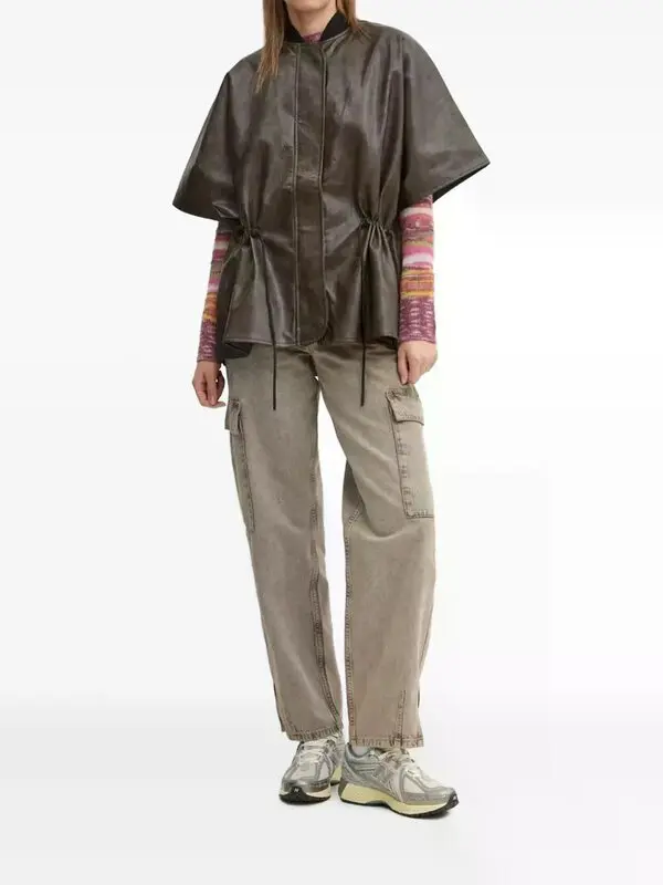Desigual Cargo-pocket Side-slit Jeans